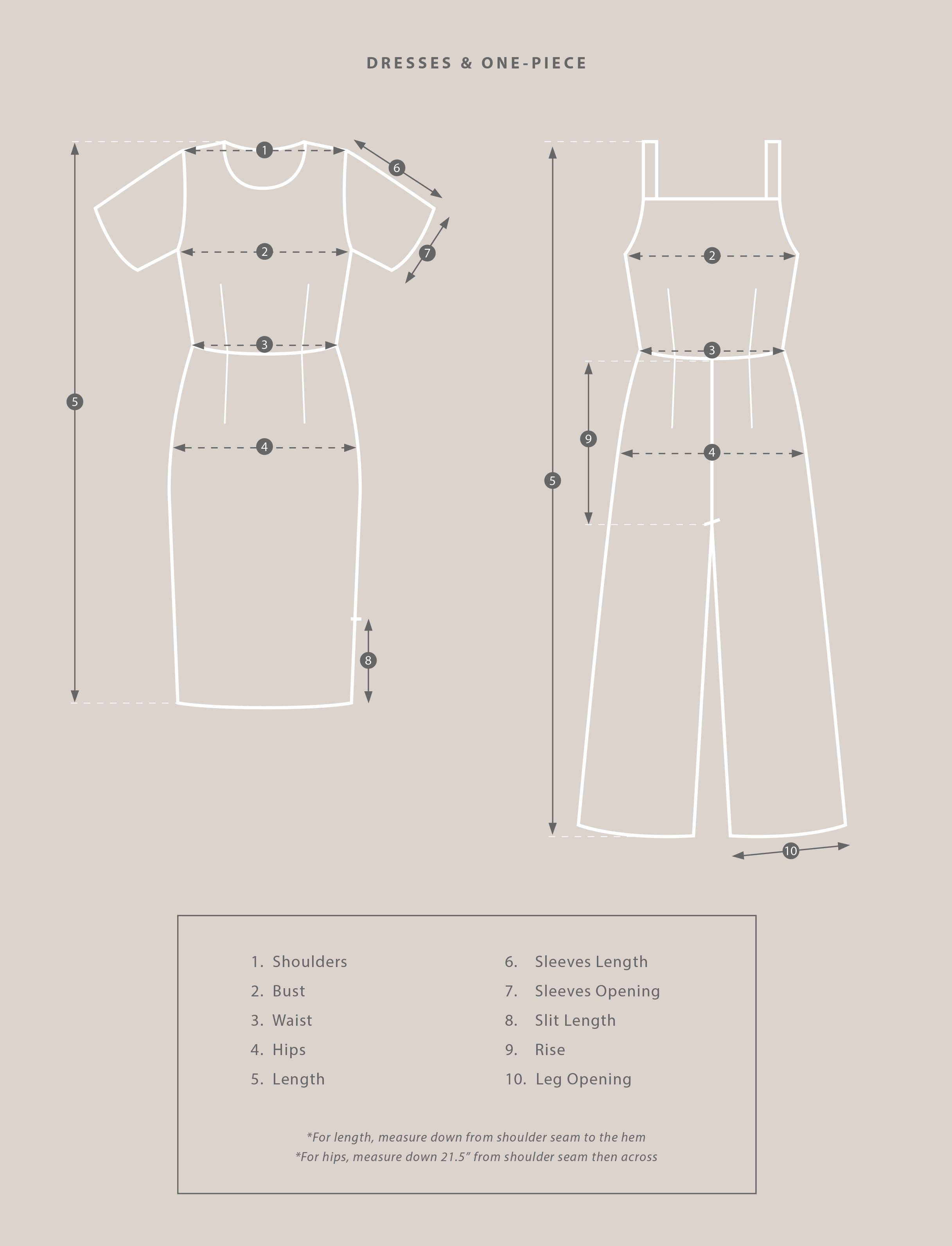 Size Guide | From There On